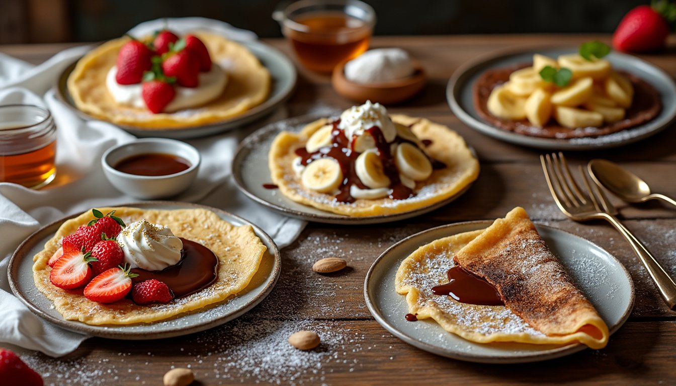 Crêpes maison : 5 recettes gourmandes à partager en famille