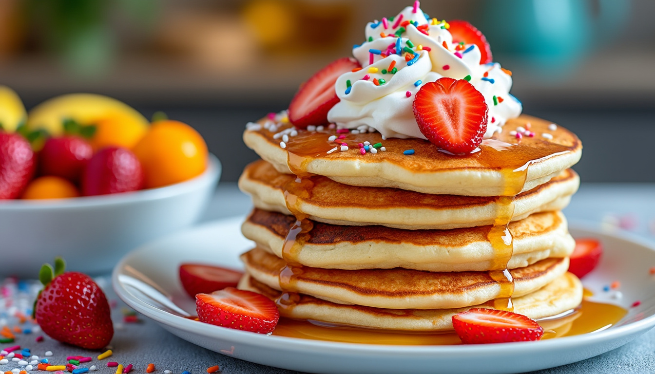 Des crêpes joyeuses et délicieuses pour régaler les petits