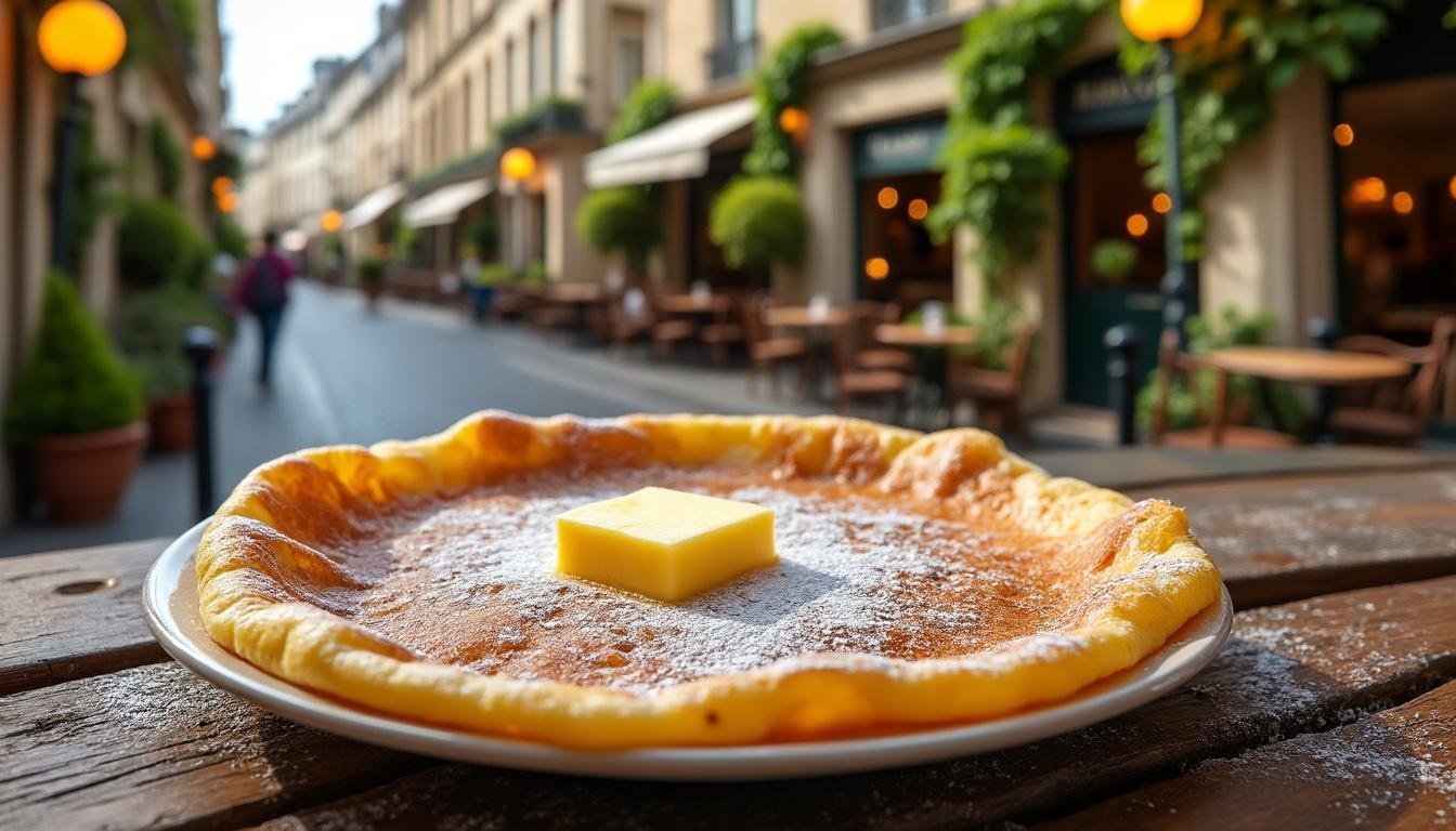 Crêpe traditionnelle et ambiance typique du quartier Saint Paul à Paris ...